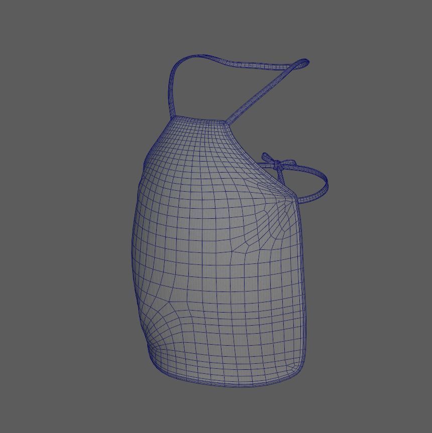 3D model Apron VR / AR / low-poly | CGTrader