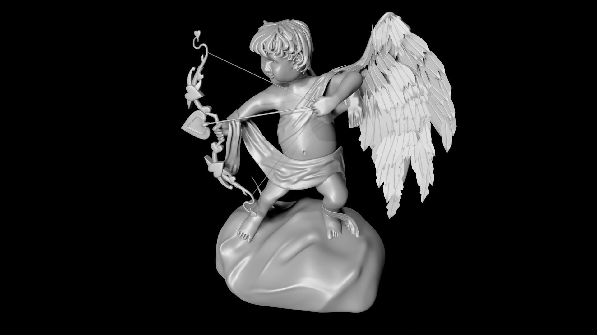 3D model Cupid VR / AR / low-poly | CGTrader