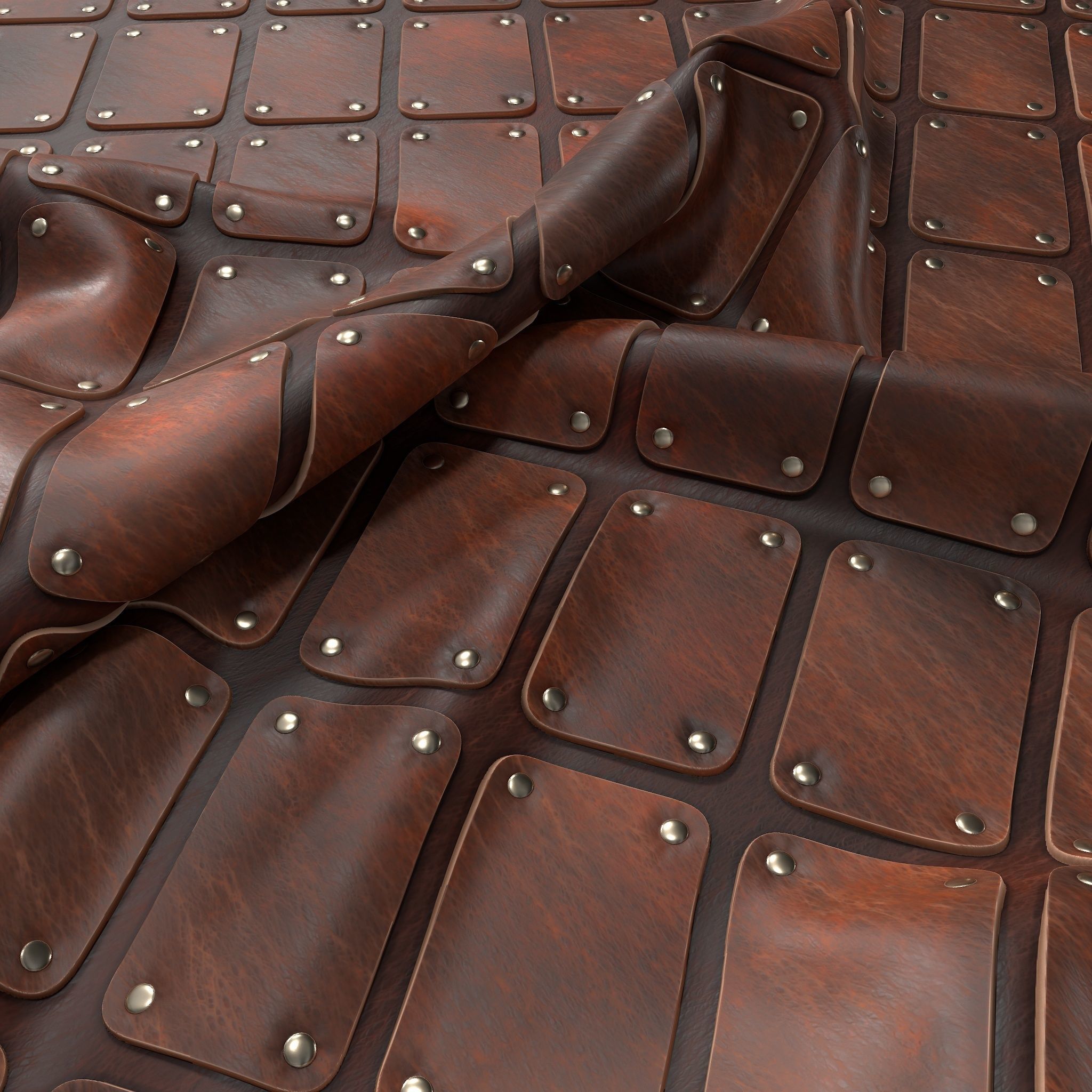 Leather Armor PBR Material - PNG - 4K - SBSAR 3D model | CGTrader