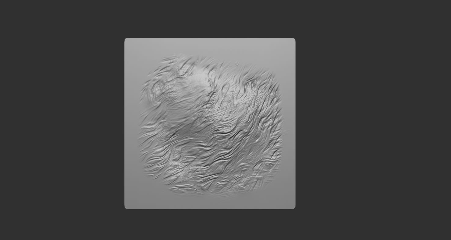 8 Animal or creature hair and fur VDM brush set for Zbrush free 3D ...