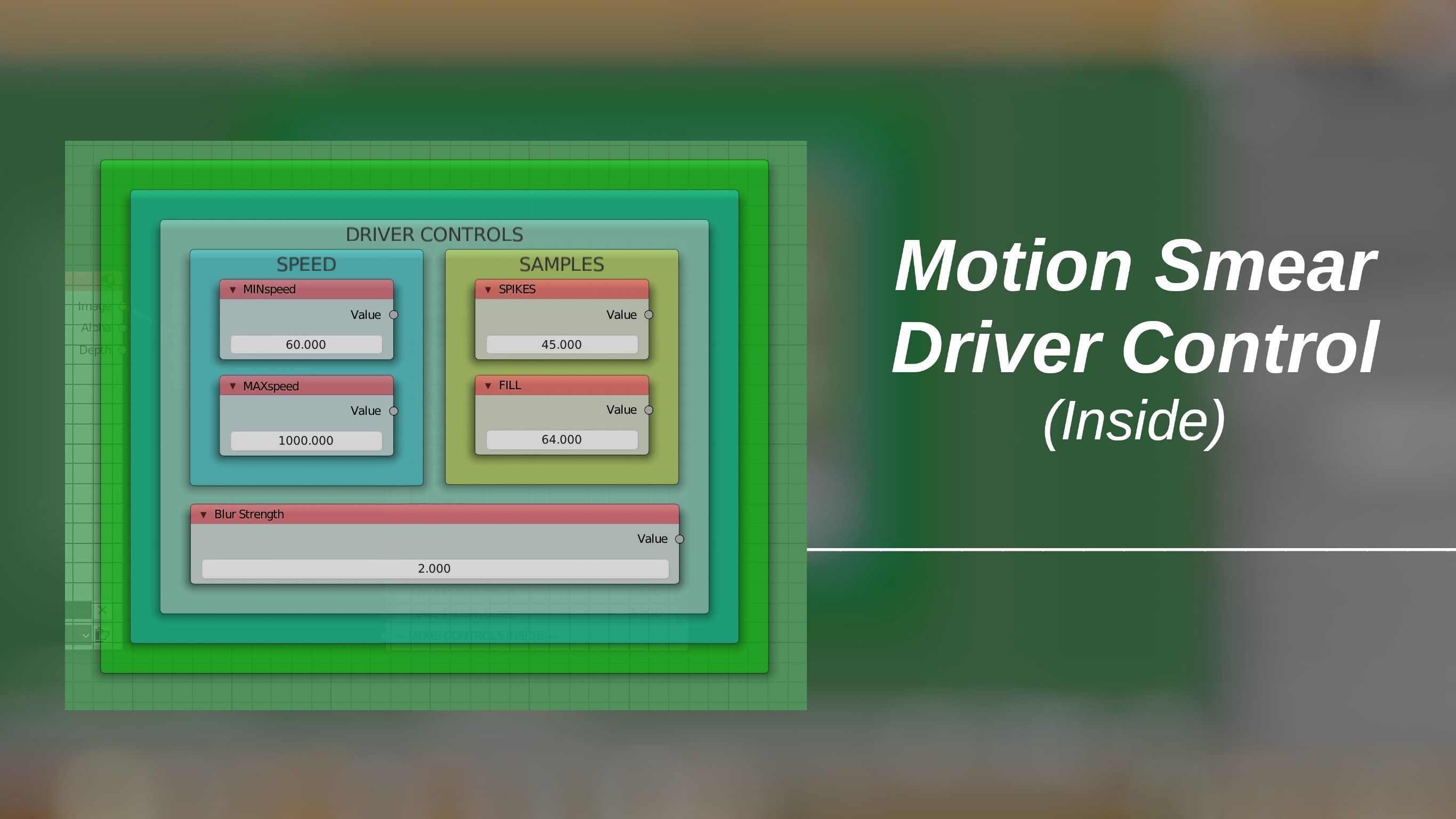 For Anime in Blender - Motion Smear 3D model animated | CGTrader