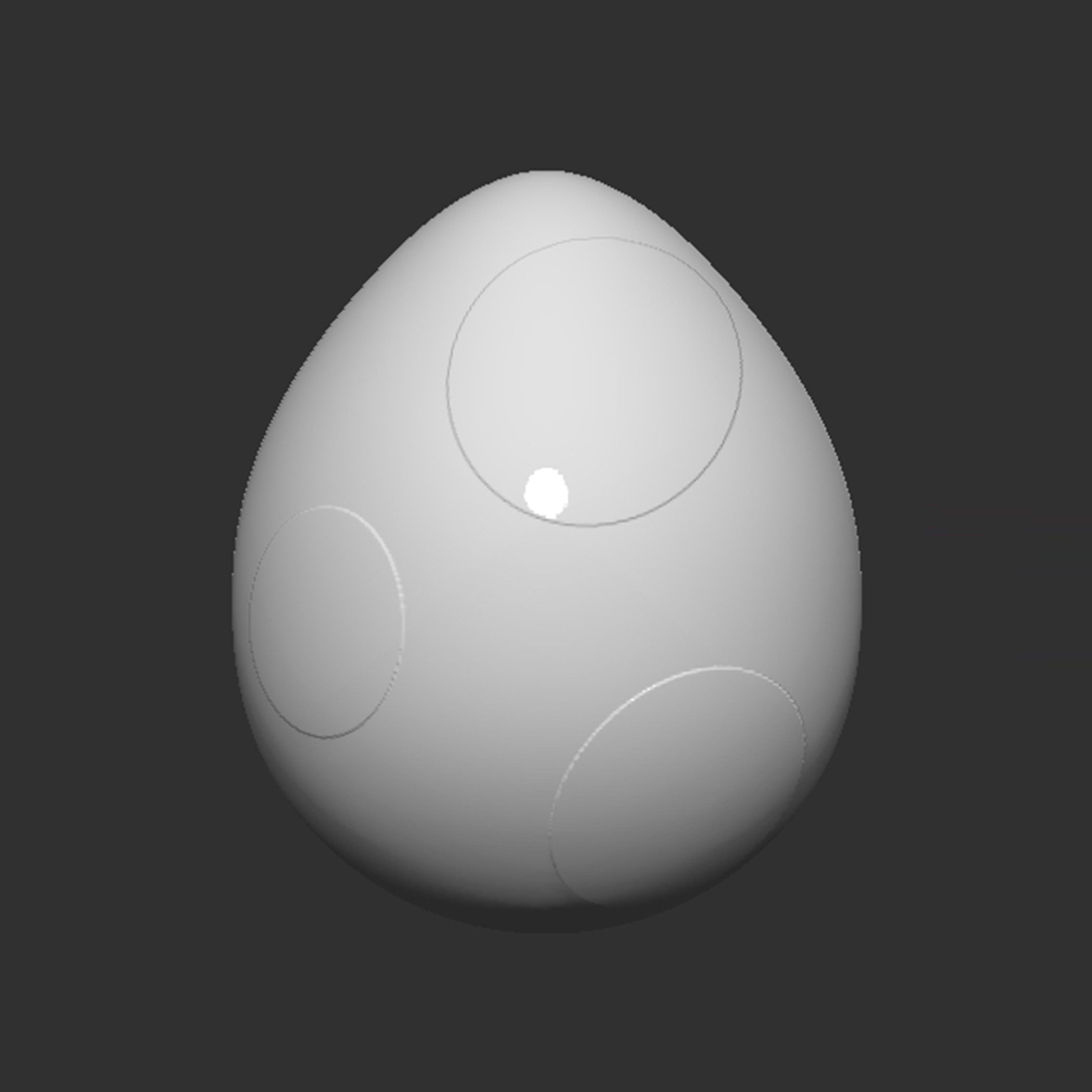 Yoshi Egg 3D model 3D printable | CGTrader
