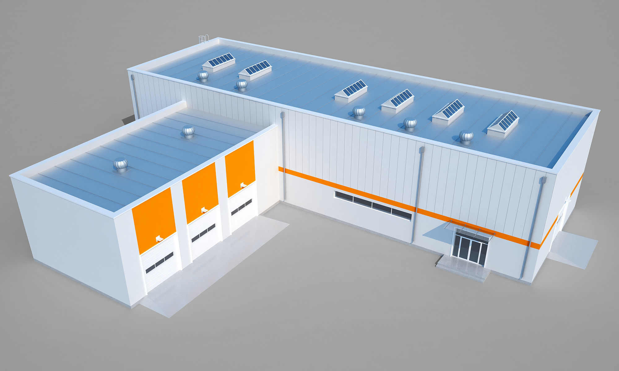 Logistics Center Collection 3D model | CGTrader