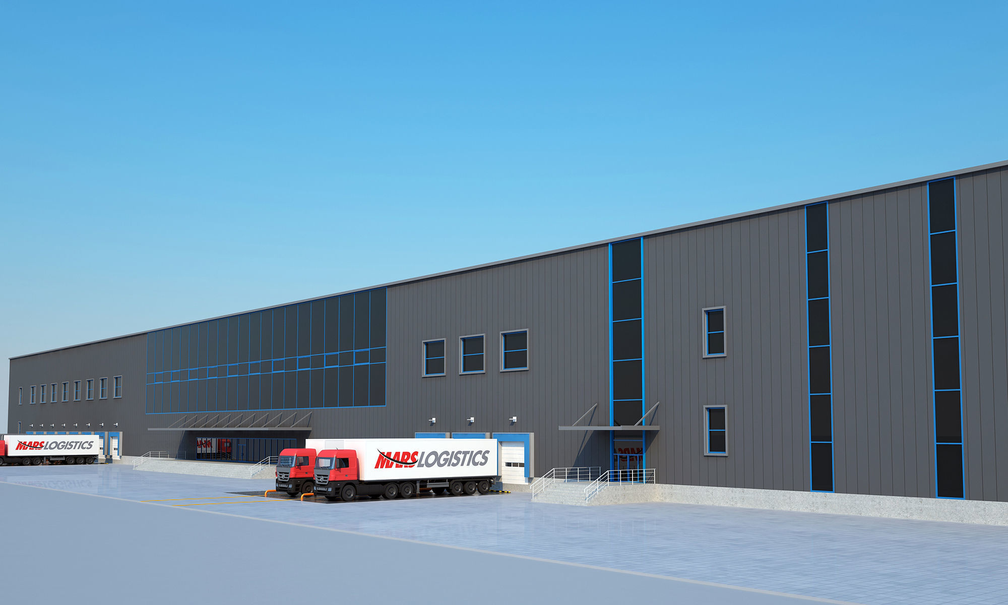 Logistics Center Collection 3D model | CGTrader