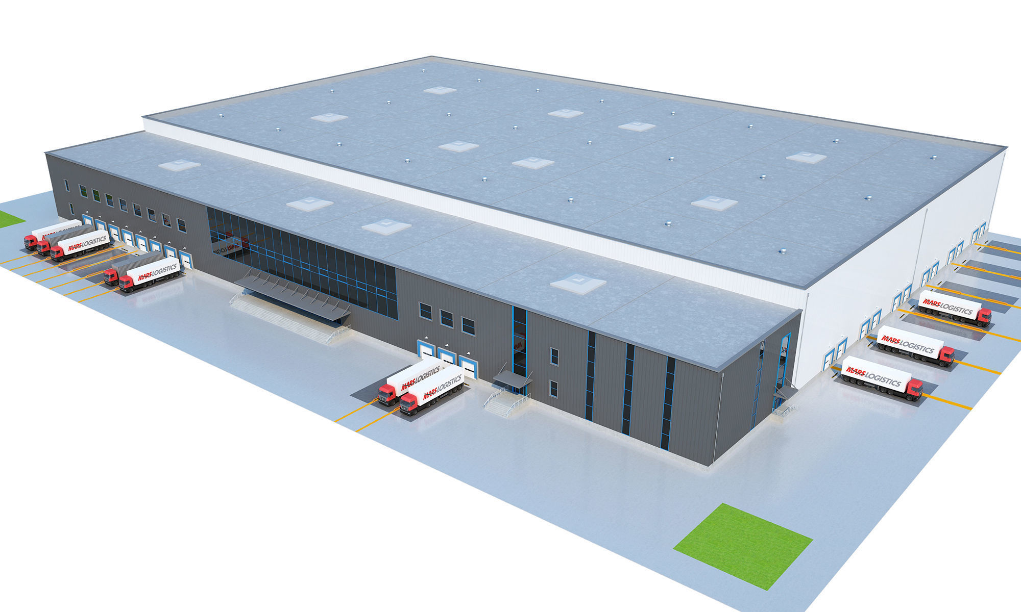 Logistics Center Collection 3D model | CGTrader