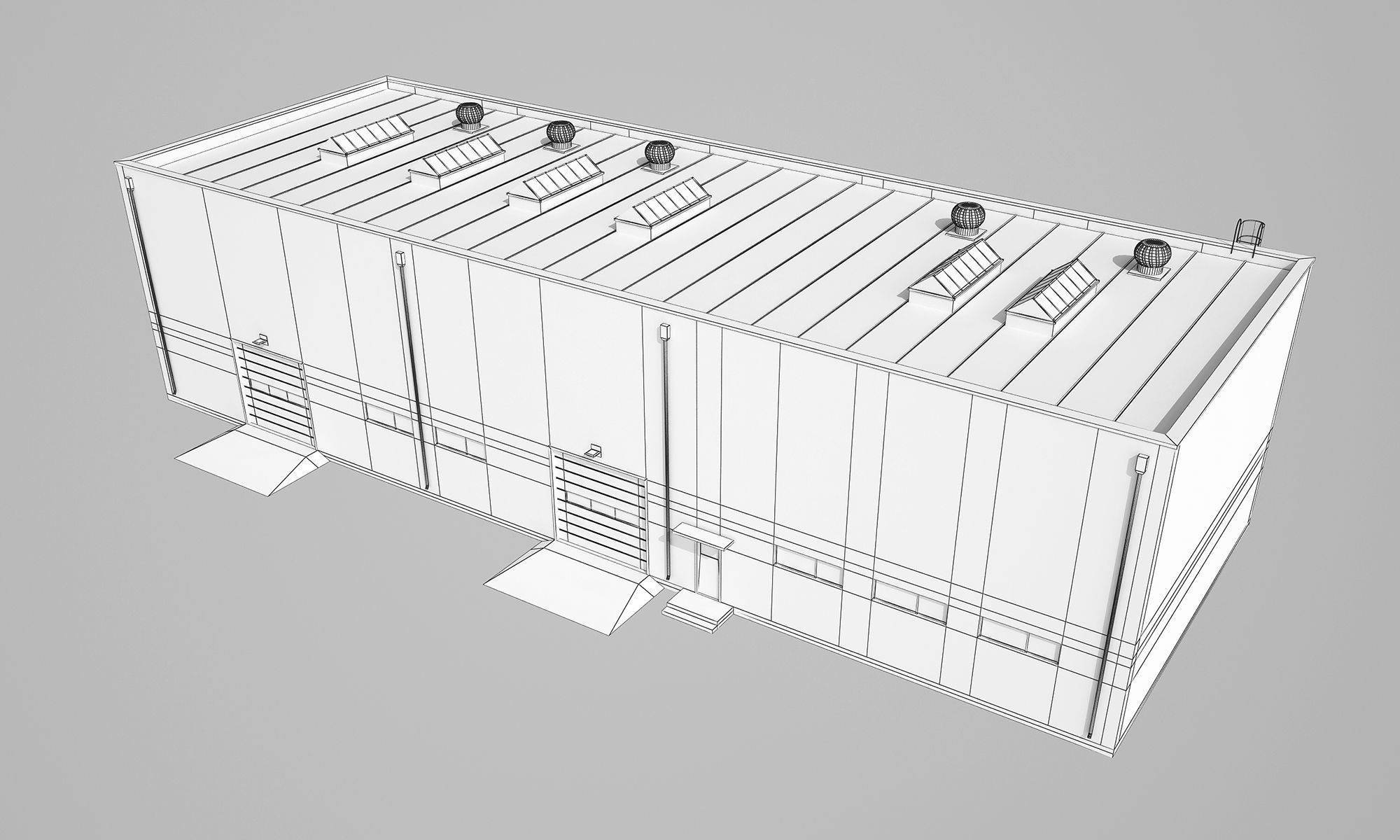 Logistics Center Collection 3D model | CGTrader