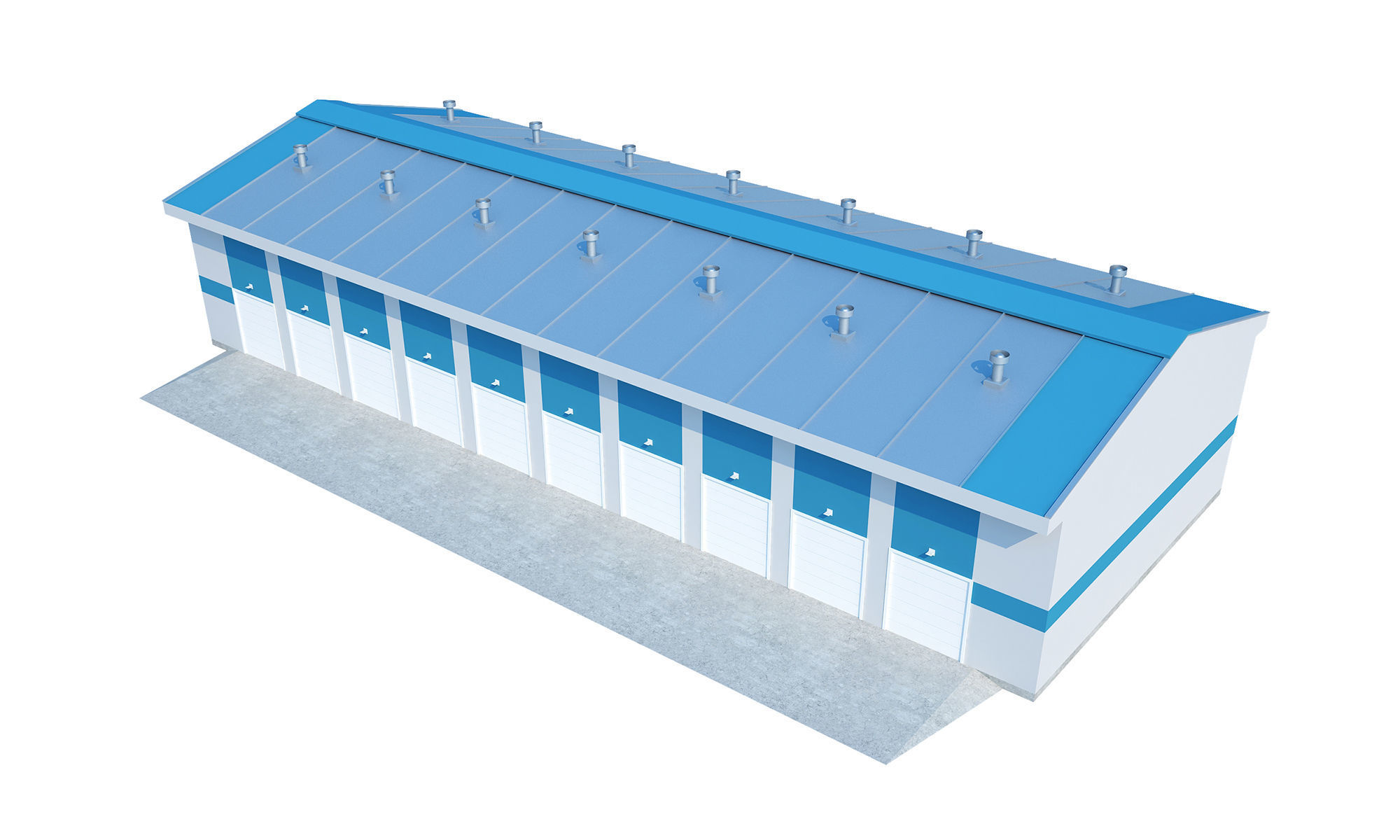 Logistics Center Collection 3D model | CGTrader