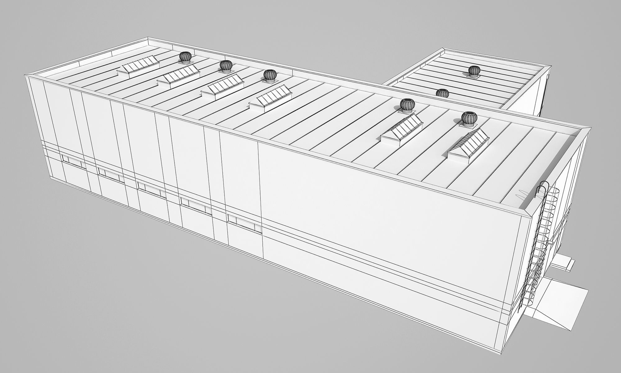 Logistics Center Collection 3D model | CGTrader