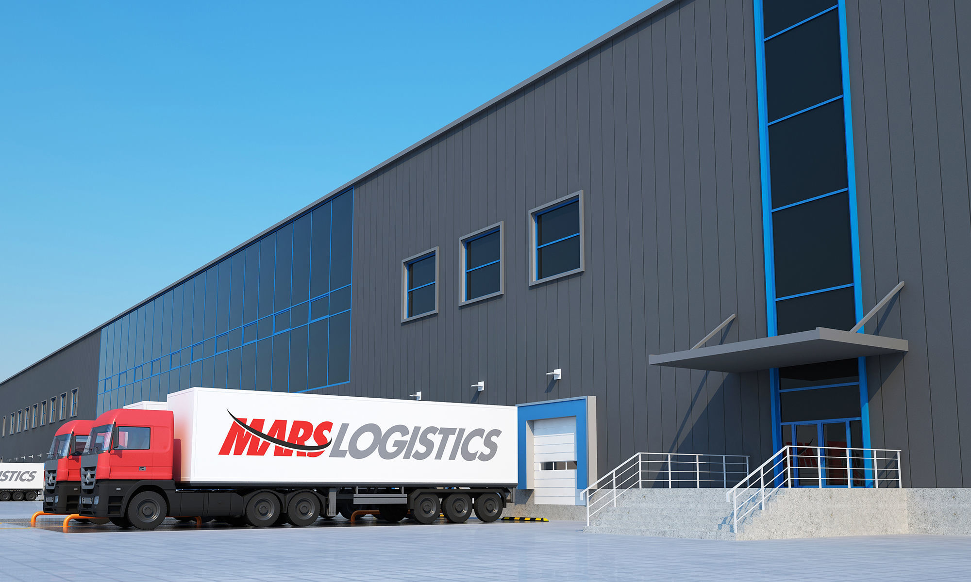 Logistics Center Collection 3D model | CGTrader