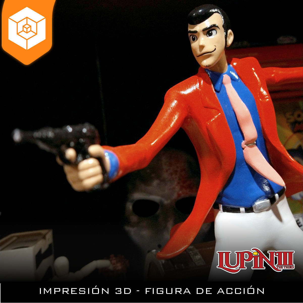 Lupin III 3D model 3D printable | CGTrader