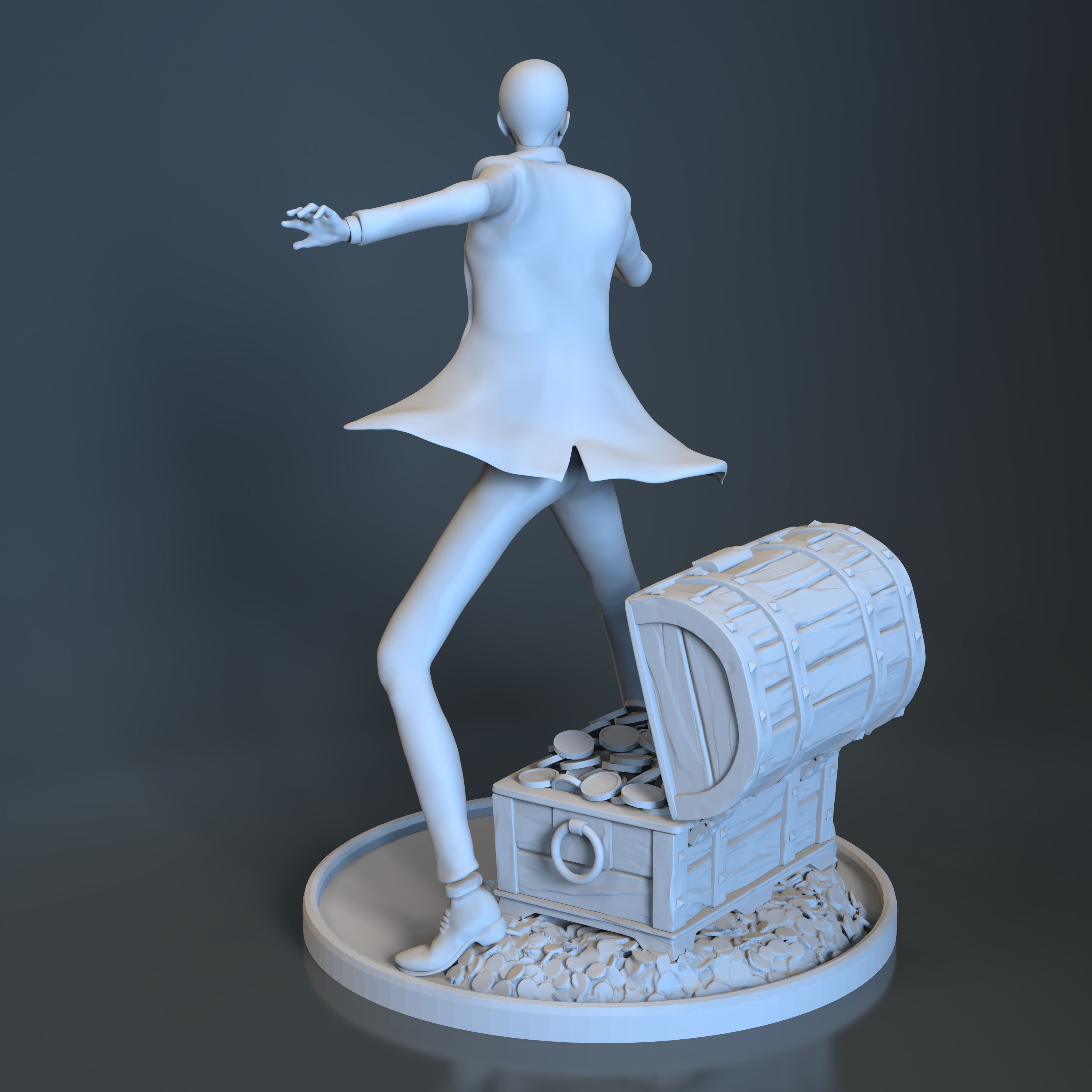 Lupin III 3D model 3D printable | CGTrader