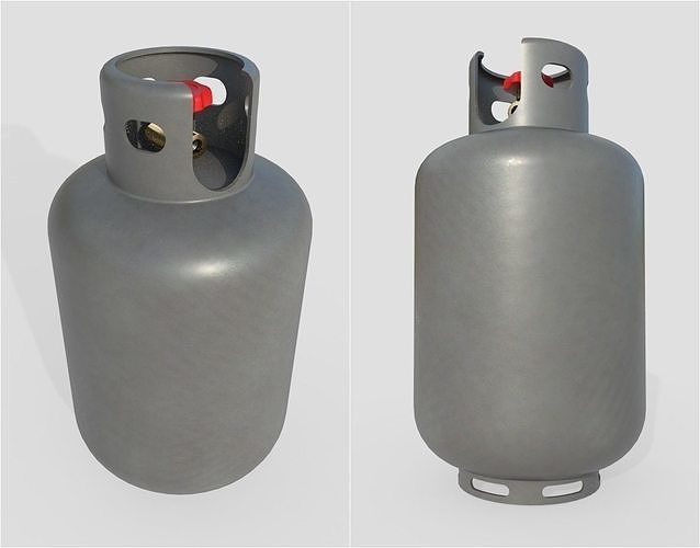 3D model Gas Bottle M6 VR / AR / low-poly | CGTrader