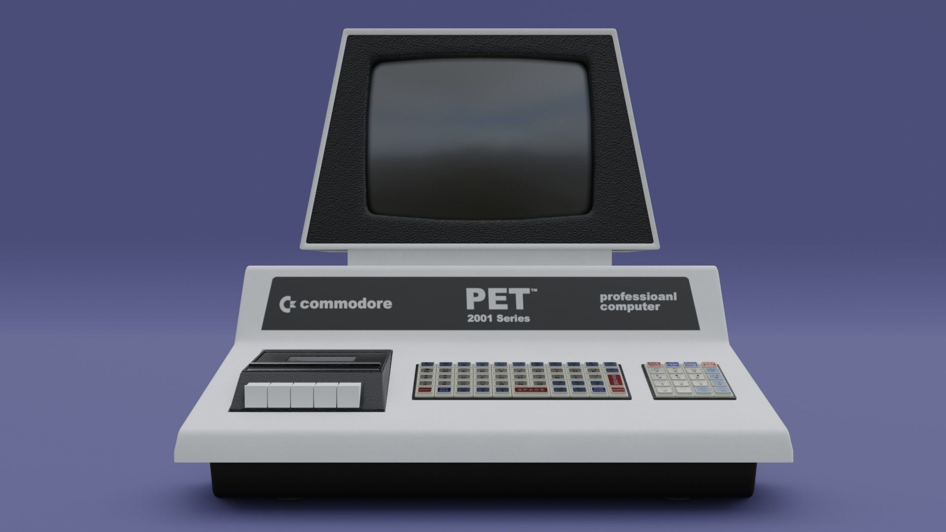 Commodore PET 3D model | CGTrader