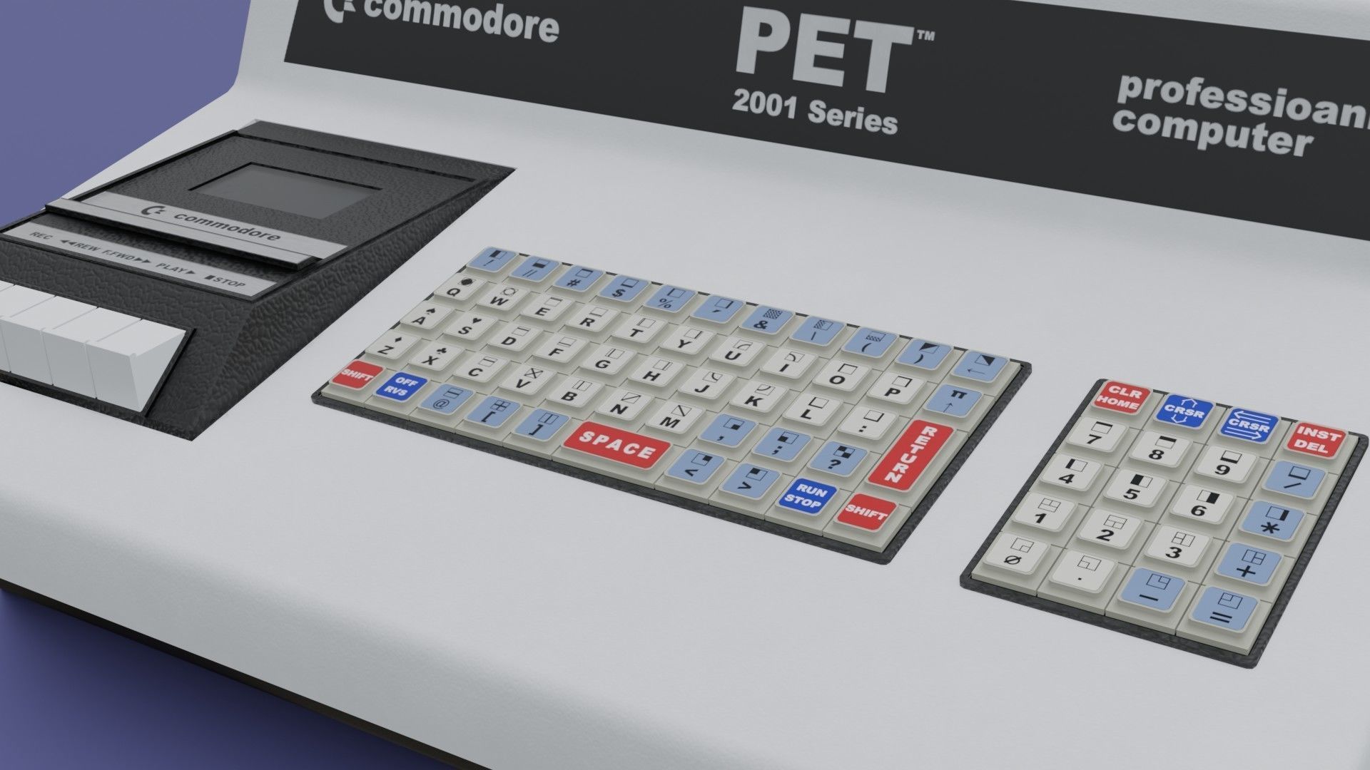 Commodore PET 3D model | CGTrader
