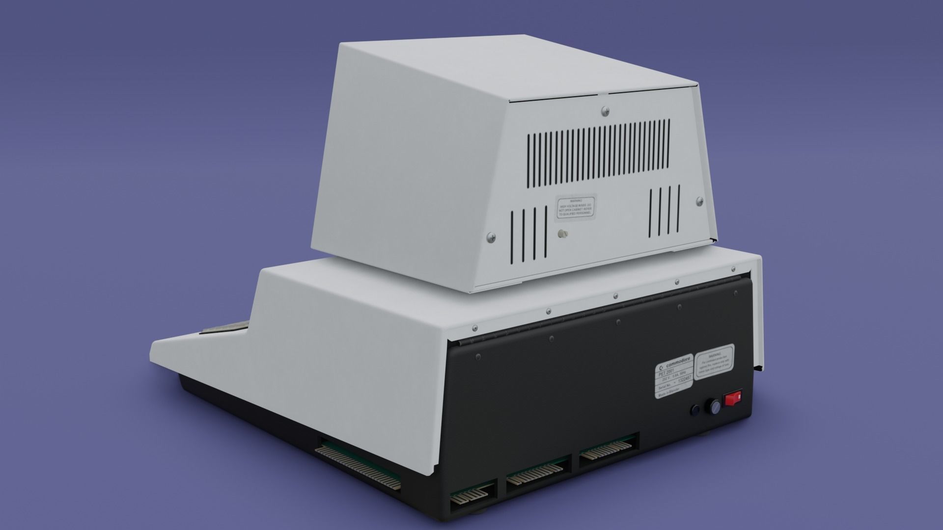 Commodore PET 3D model | CGTrader