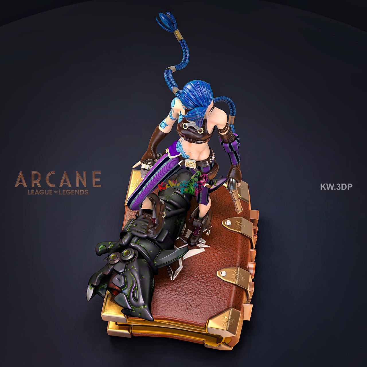 Arcane Jinx 3D model 3D printable | CGTrader