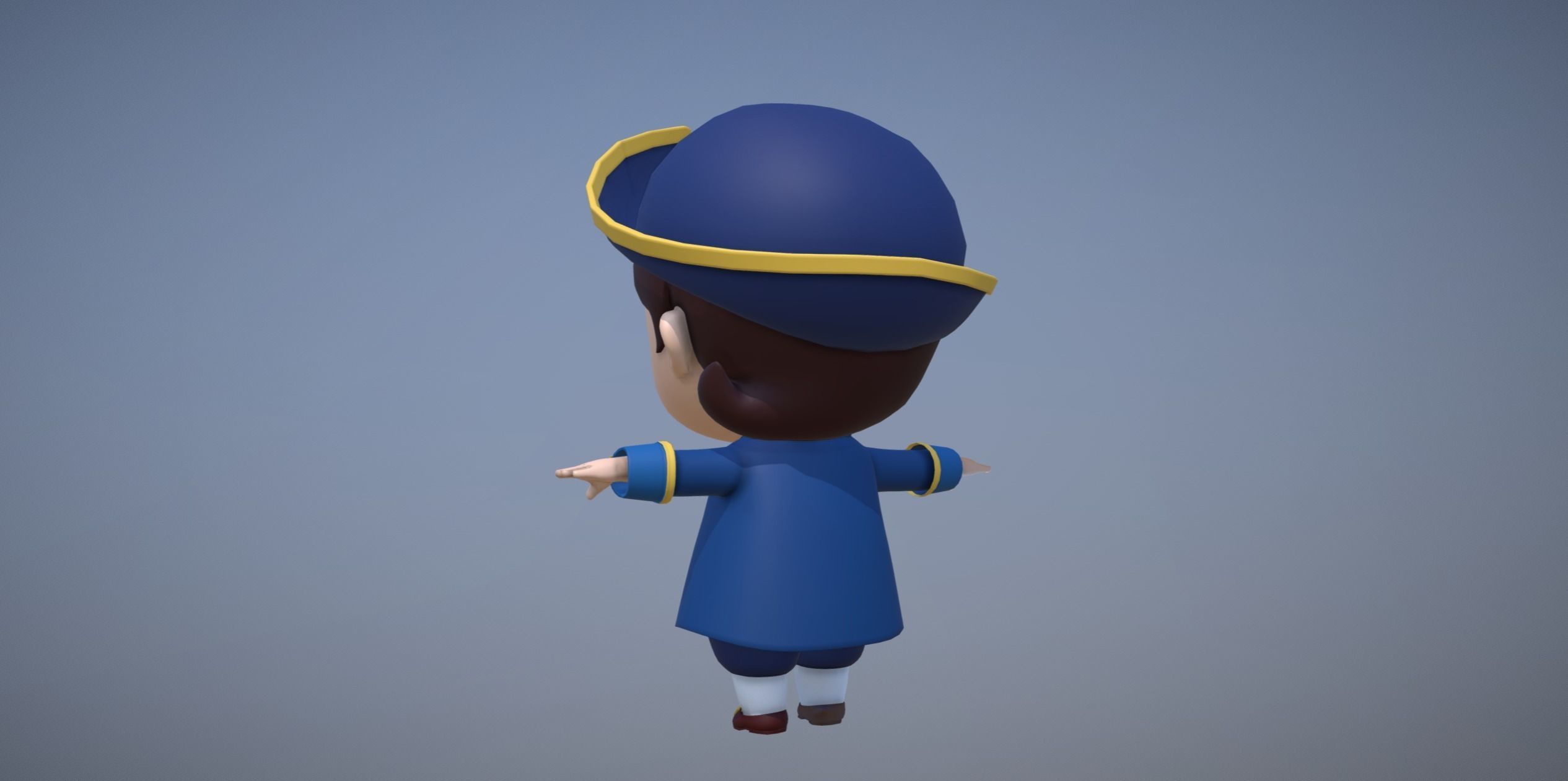 duri child 3D model | CGTrader