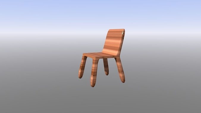 3D model 3d chiar model VR / AR / low-poly | CGTrader
