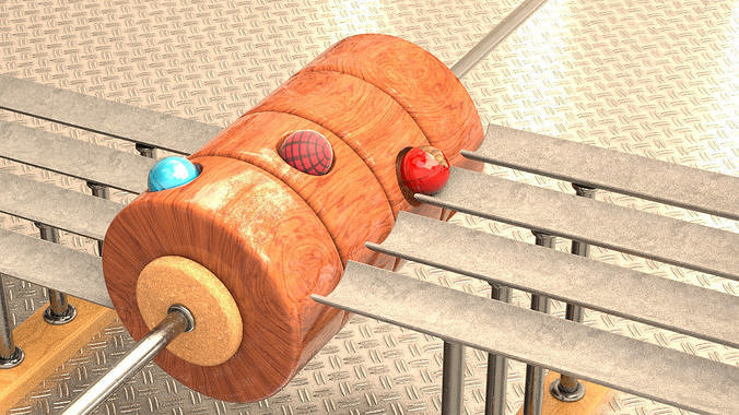 loop ball rolling 3D model animated | CGTrader