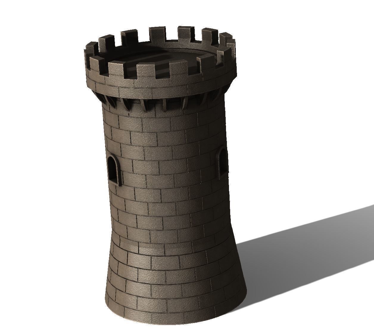Awesome Castle Tower Miniature perfect for Resin or FDM printing 3D ...