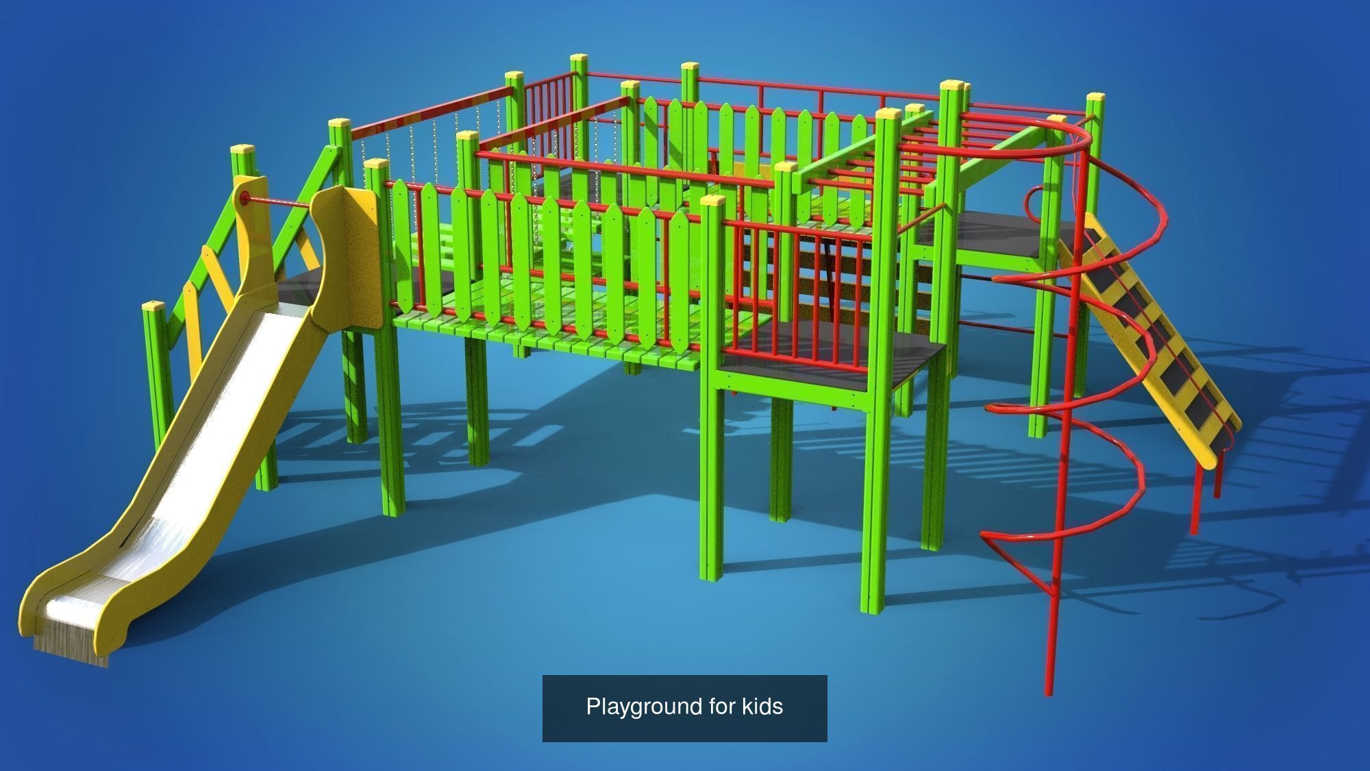 Playgrounds for kids 3D Model Collection | CGTrader
