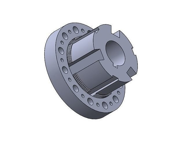 Coupling gear wheel 3D model | CGTrader