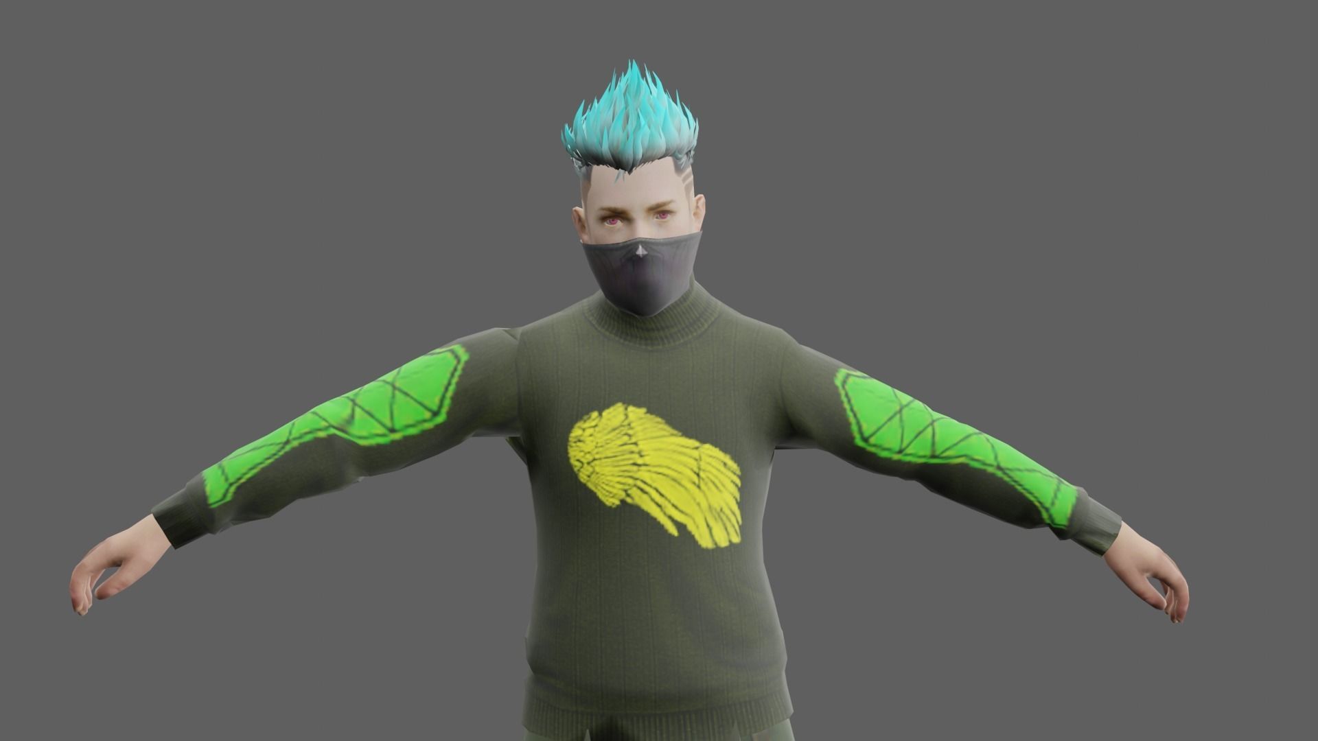 3D model Free Fire Model VR / AR / low-poly | CGTrader