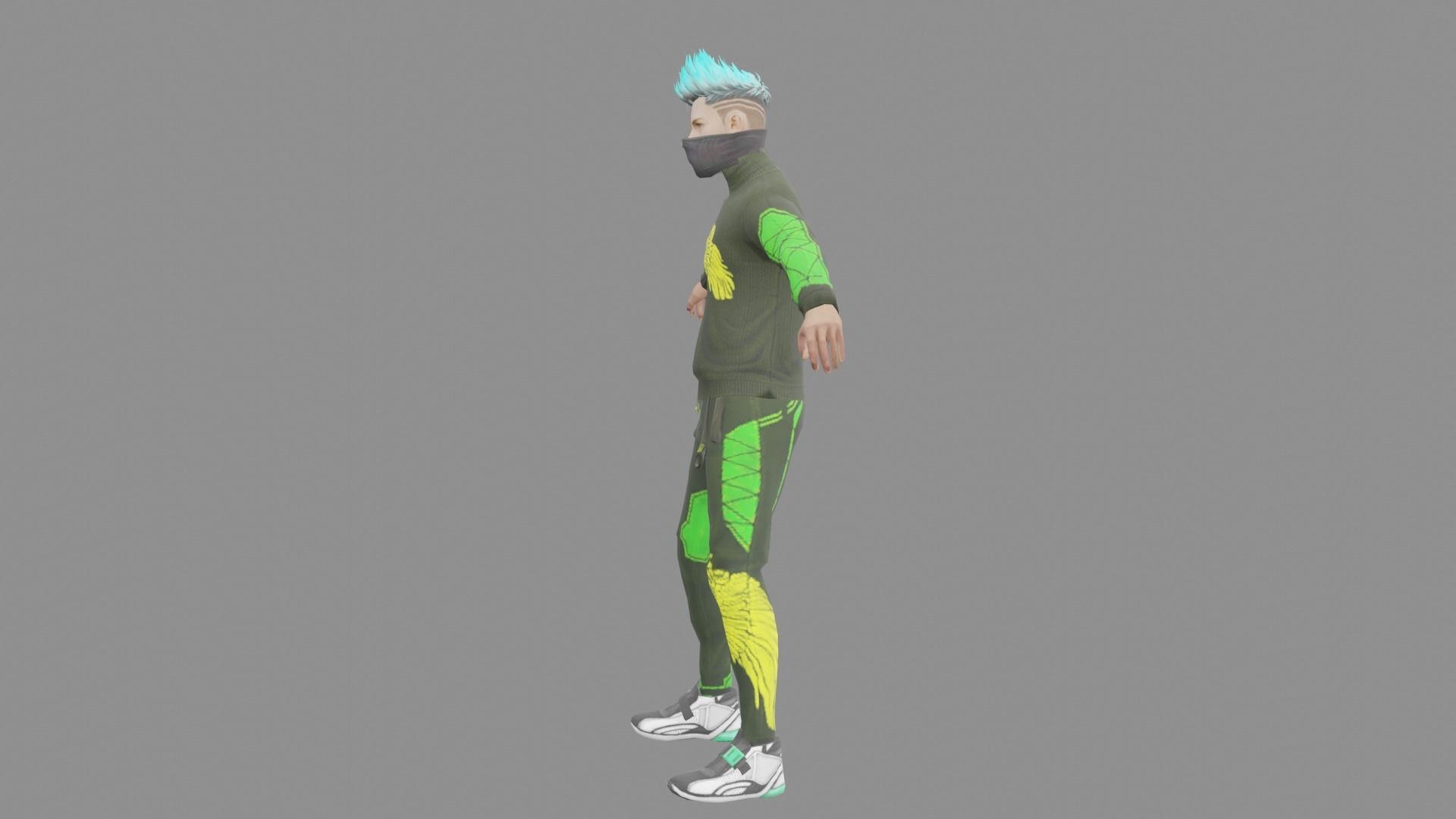 3D model Free Fire Model VR / AR / low-poly | CGTrader