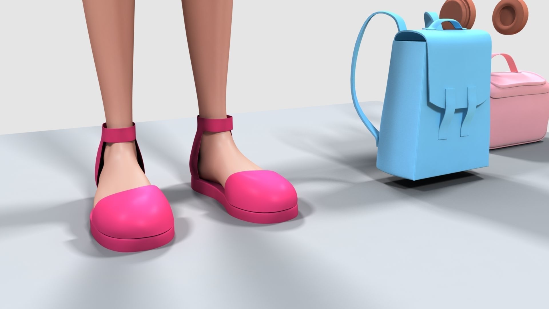 Barbie bag and box 3D model | CGTrader