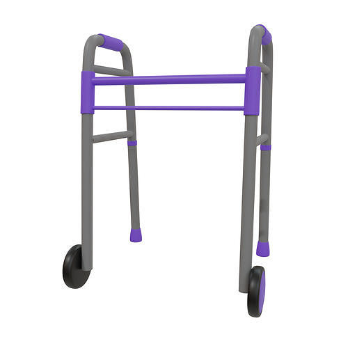 Walker - cartoon style 3D model | CGTrader
