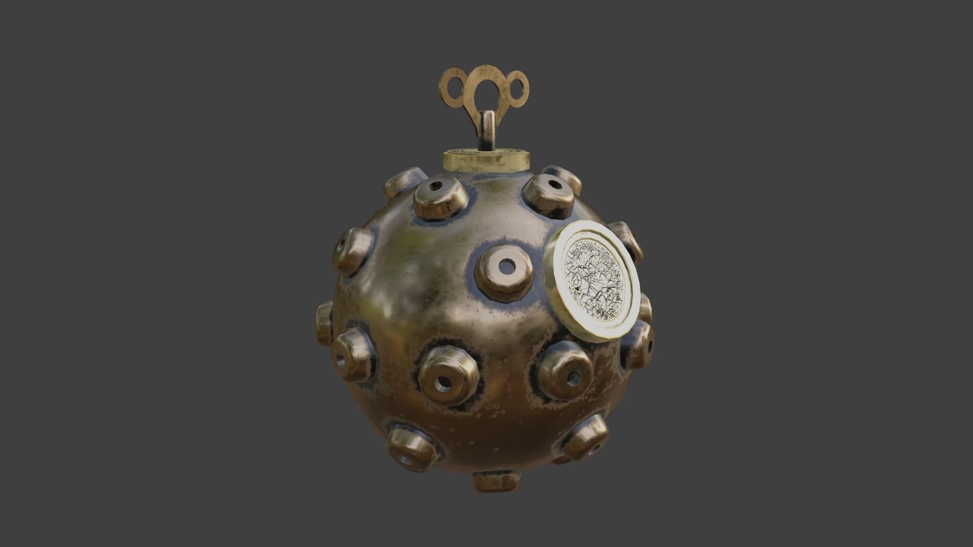 3D model Steampunk Bomb VR / AR / low-poly | CGTrader