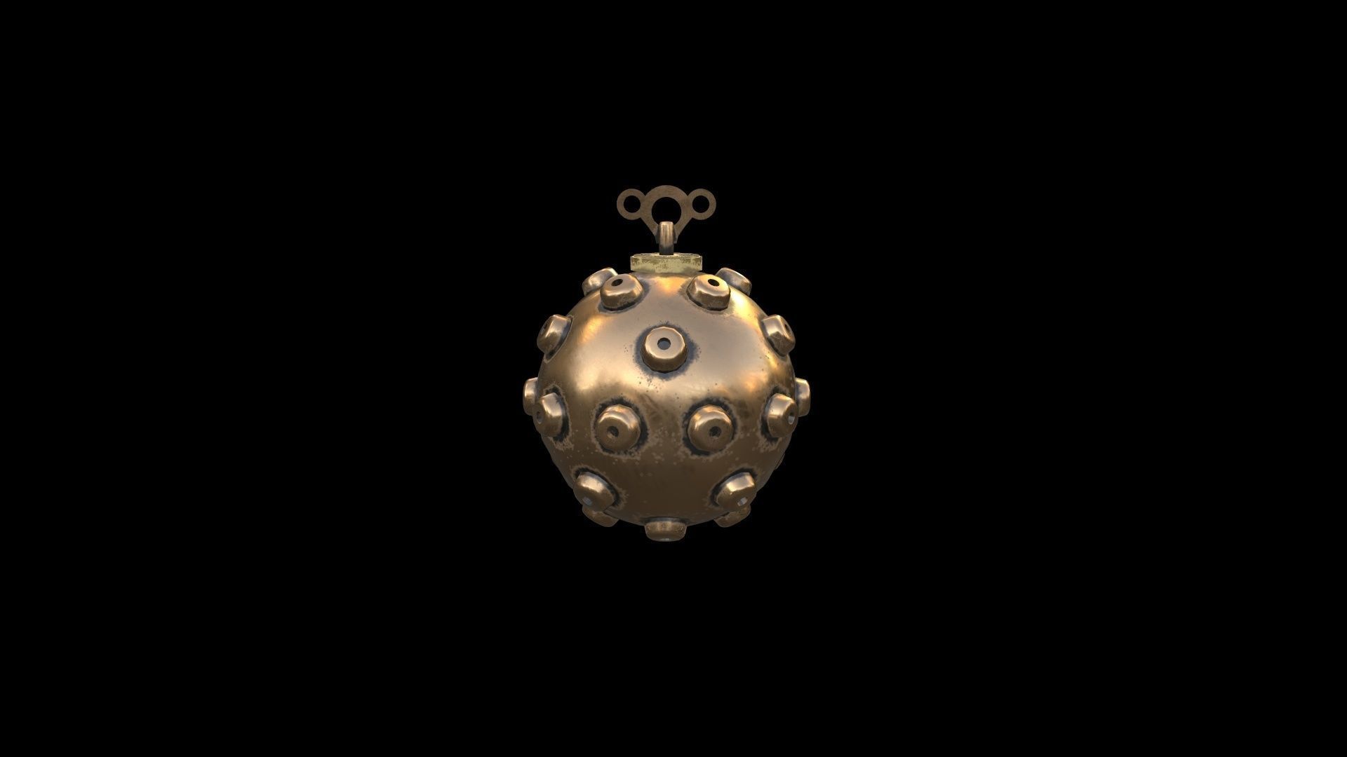 3D model Steampunk Bomb VR / AR / low-poly | CGTrader