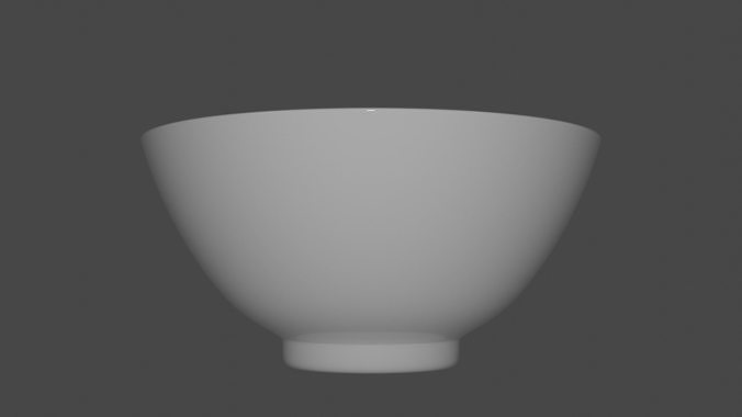 A Simple Bowl free 3D model | CGTrader