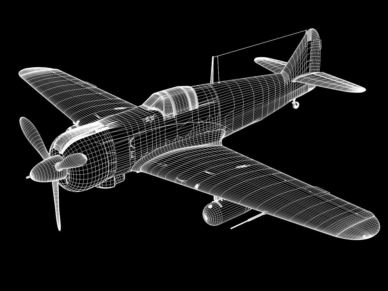 Kawasaki Ki100 Early 3D model | CGTrader