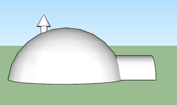 Igloo Type 1 Printable 3D Print Model 3D model 3D printable | CGTrader
