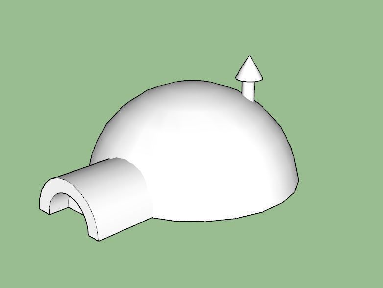Igloo Type 1 Printable 3D Print Model 3D model 3D printable | CGTrader