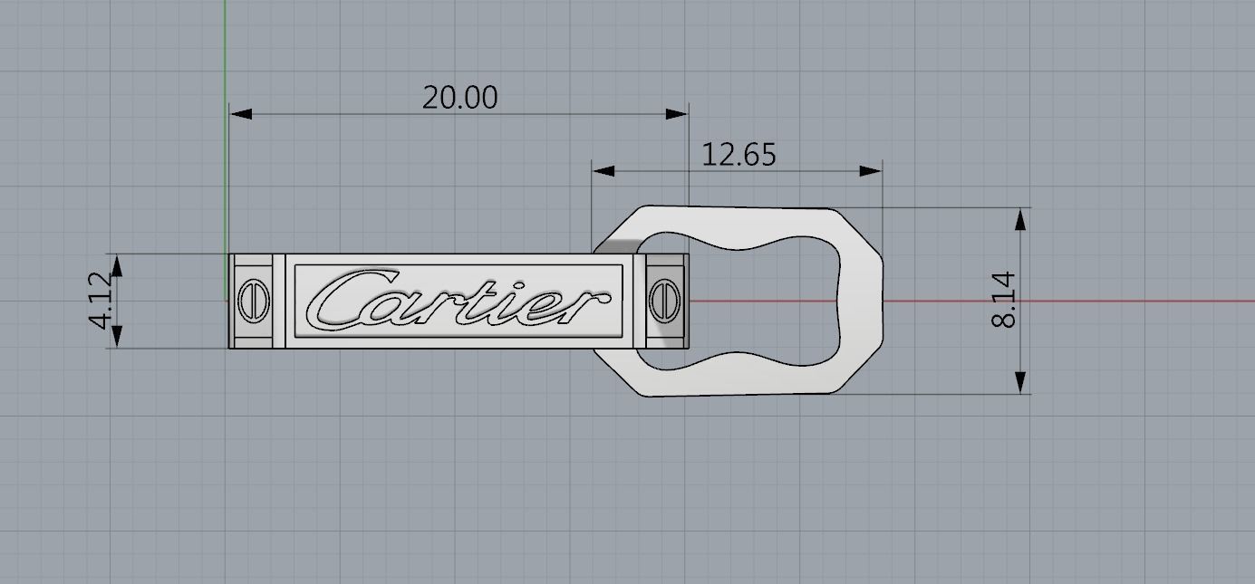 Enamel chain 3D model 3D printable | CGTrader