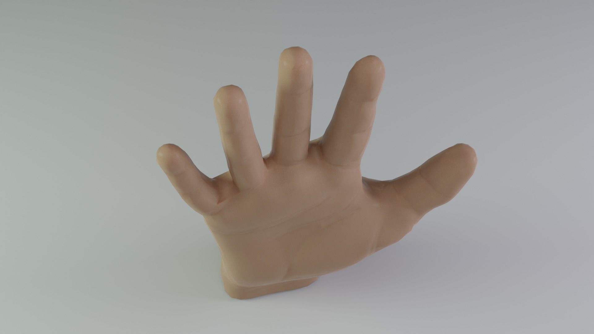 Male right hand free VR / AR / low-poly 3D model animated rigged | CGTrader