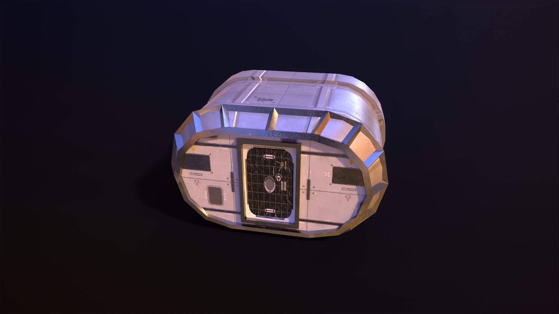 3D model Lunar Base VR / AR / low-poly | CGTrader