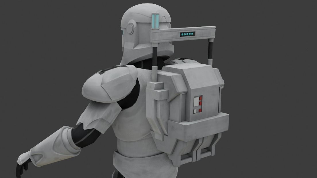 3D model Republic Commando Clone Wars VR / AR / low-poly | CGTrader