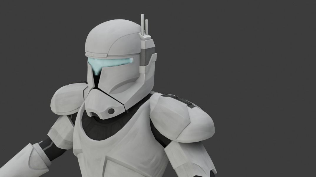 3D model Republic Commando Clone Wars VR / AR / low-poly | CGTrader