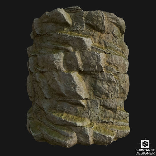 Layered Cliff Texture | CGTrader