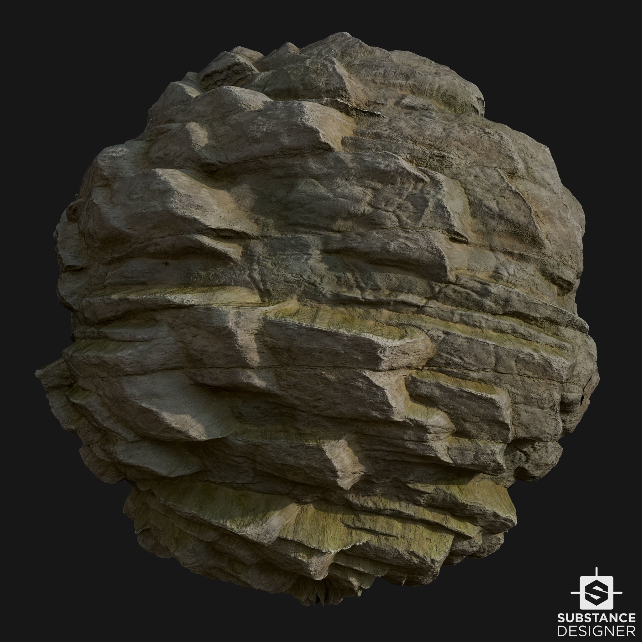 Layered Cliff Texture | CGTrader