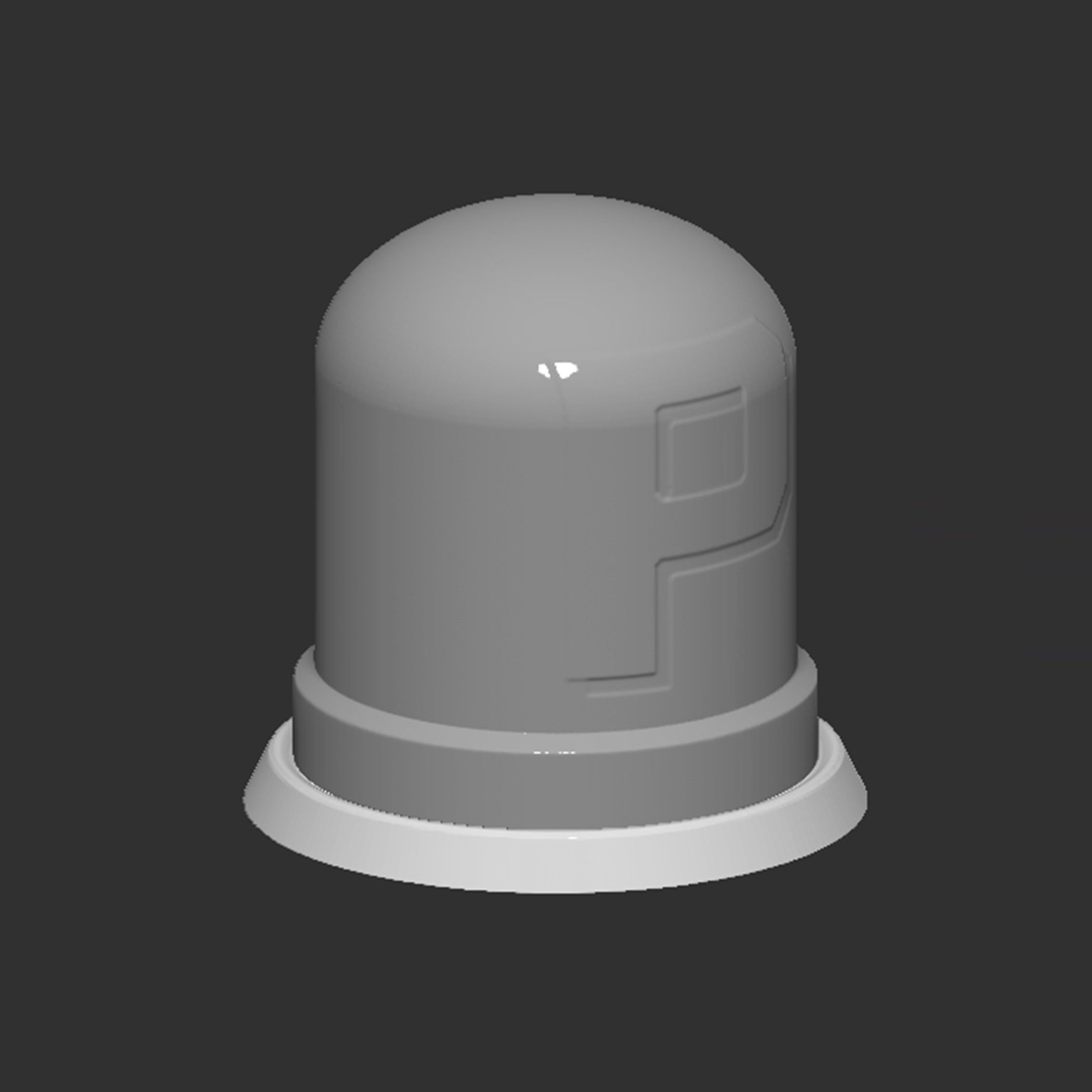 P Switch Button Based 3D model 3D printable | CGTrader