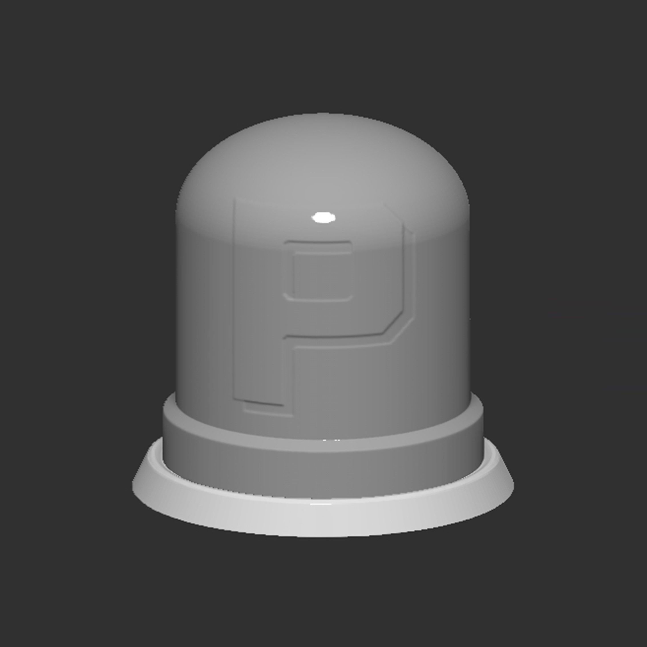 P Switch Button Based 3D model 3D printable | CGTrader