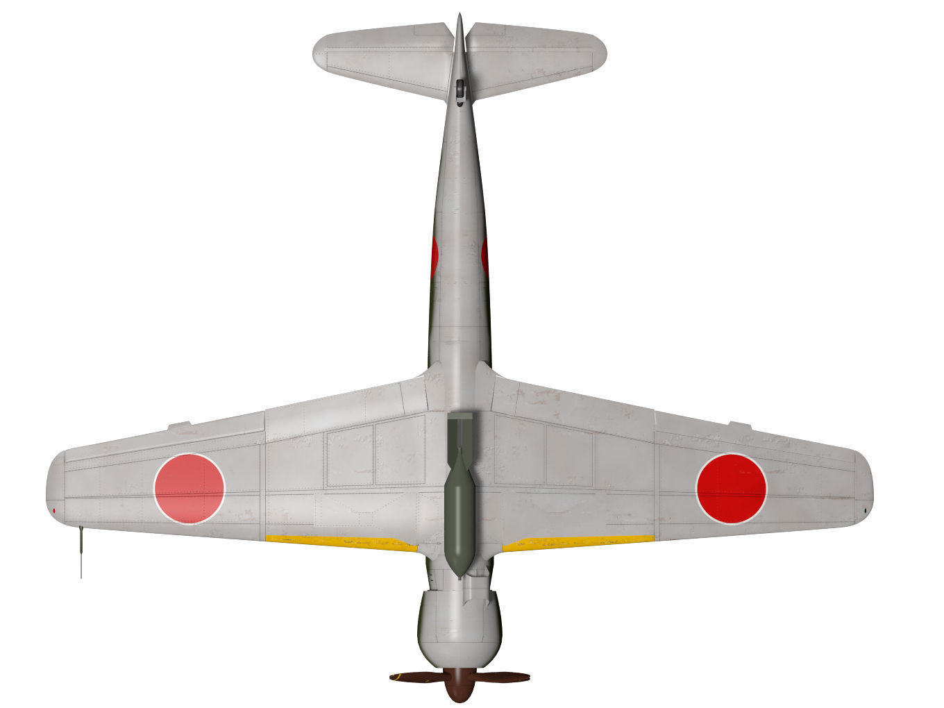 Kawasaki Ki119 3D model | CGTrader