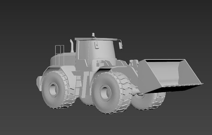 3D model Dozer vehicle VR / AR / low-poly | CGTrader
