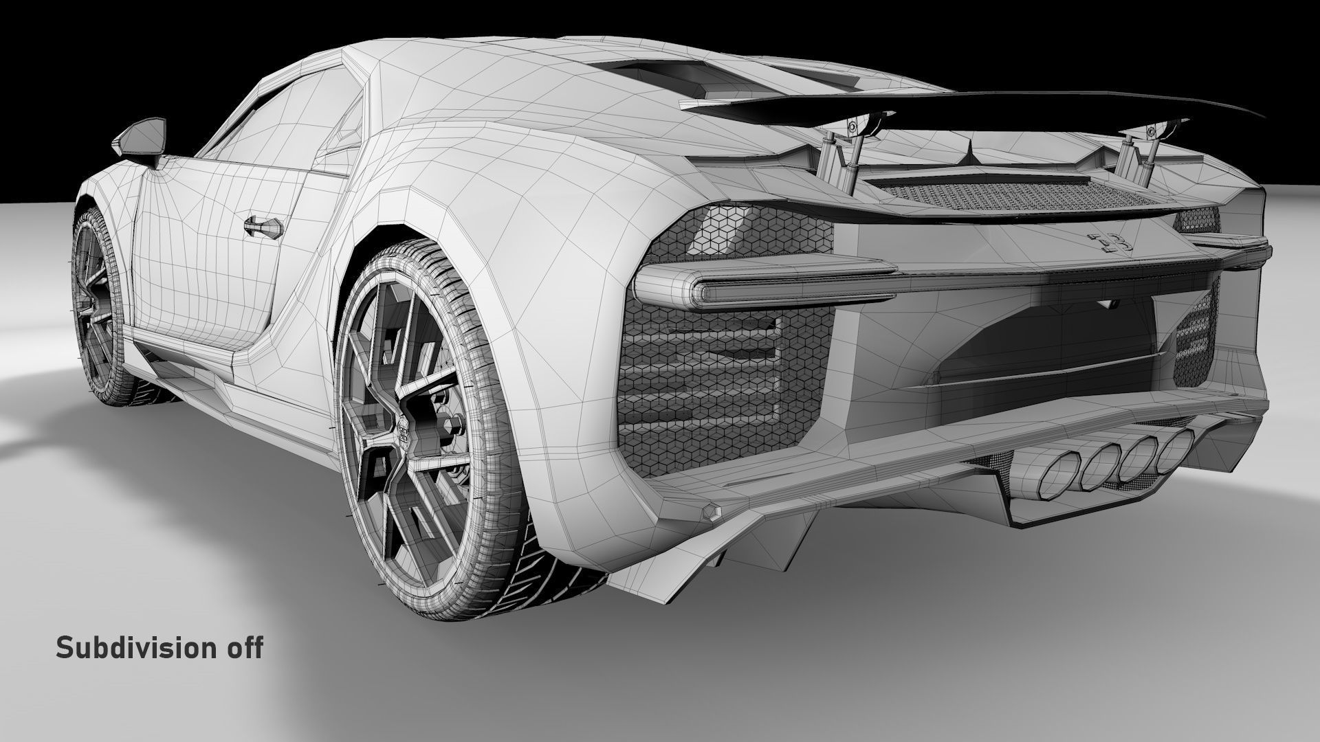 Bugatti Chiron Sport 2021 Blue 3D model animated | CGTrader