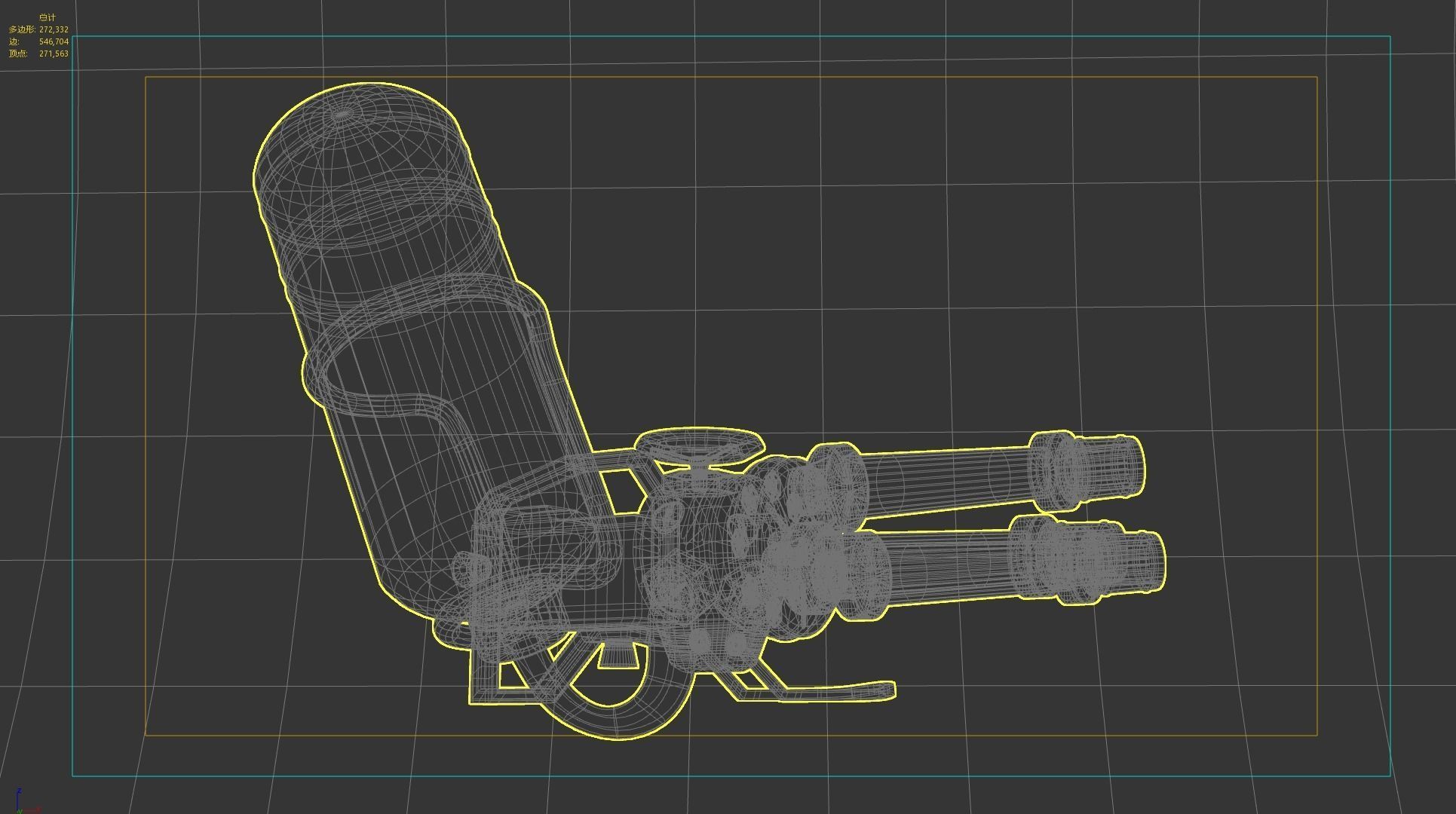 Splatoon weapon 3D model | CGTrader