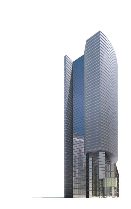 Modern Tall Skyscraper 3D model | CGTrader